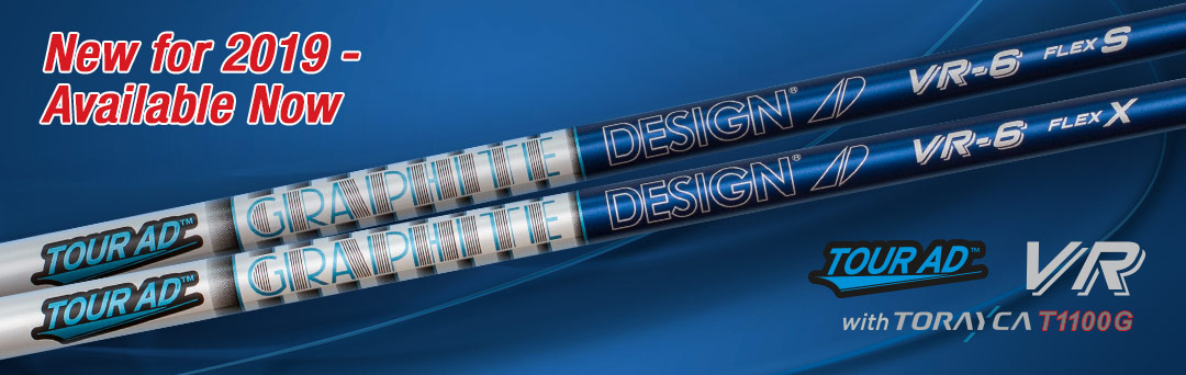 New Graphite Design Tour AD VR Shafts now available from Diamond Golf - Golf Retailing