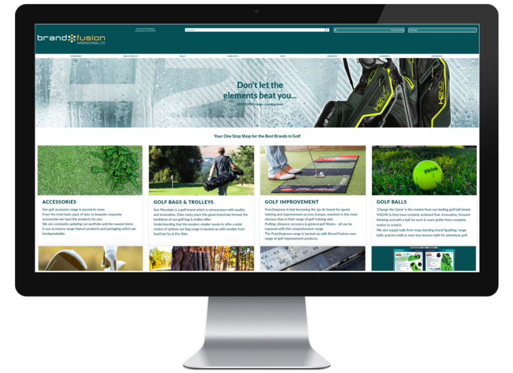 Brand Fusion invests in new user-friendly website - Golf Retailing