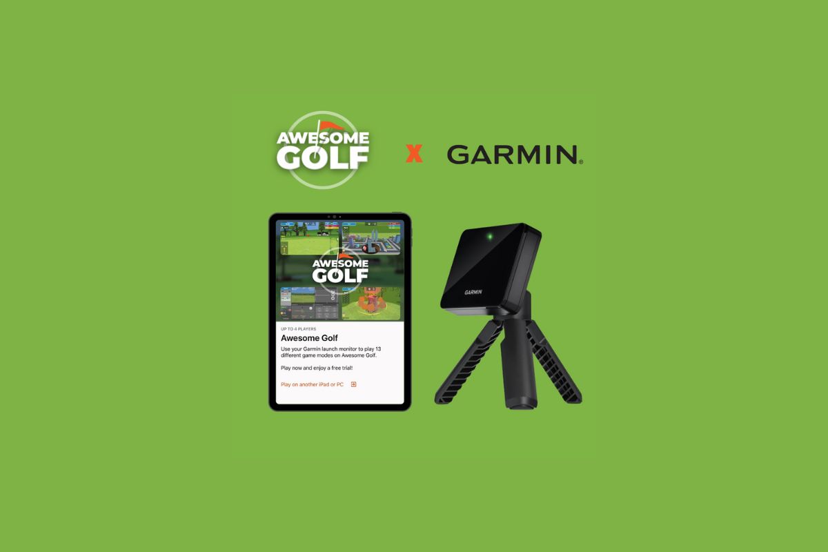 AWESOME GOLF PARTNERS WITH GARMIN - Golf Retailing