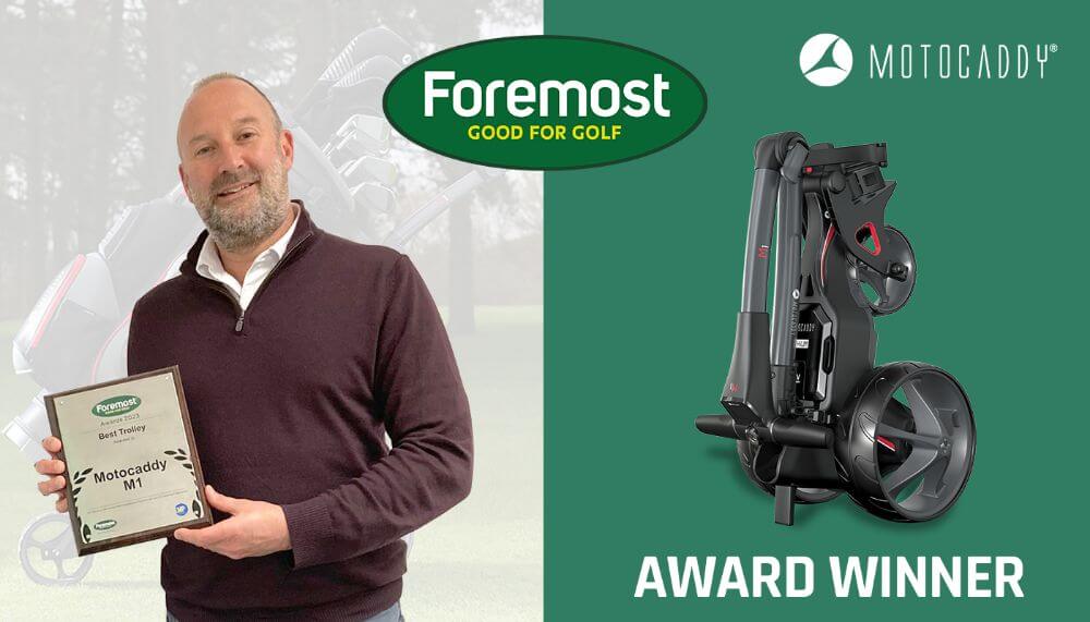 MOTOCADDY WINS FOREMOST GOLF AWARD FOR A RECORD 12TH TIME - Golf Retailing