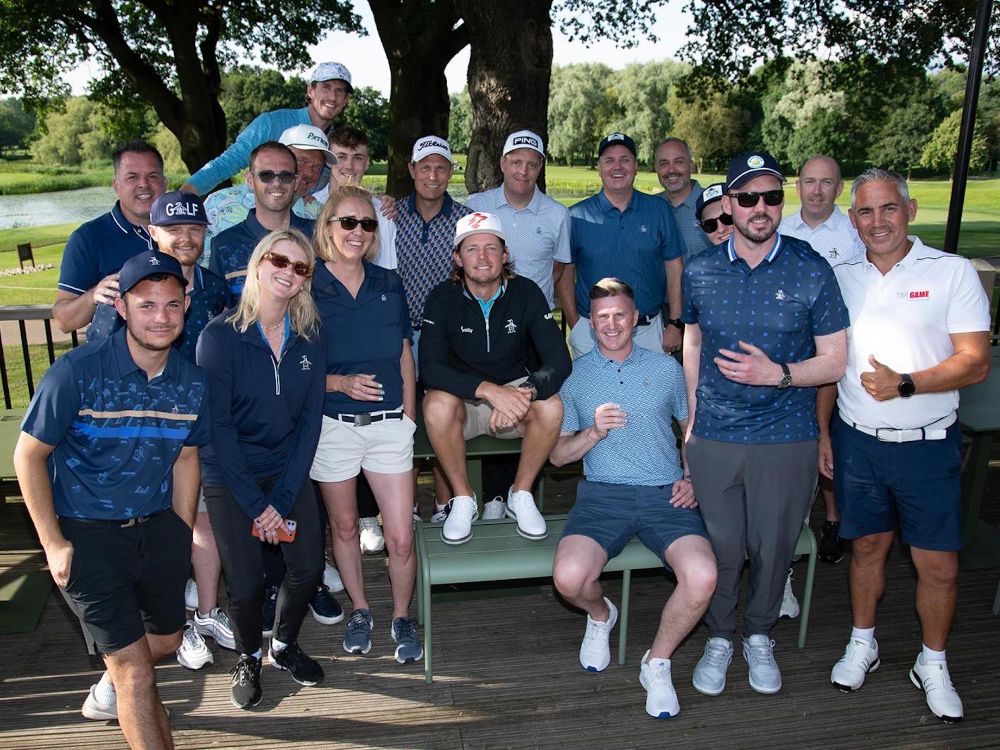 CAMERON SMITH HOSTS ORIGINAL PENGUIN CUSTOMER GOLF DAY