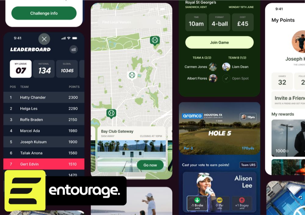 54 LAUNCHES ENTOURAGE - Golf Retailing